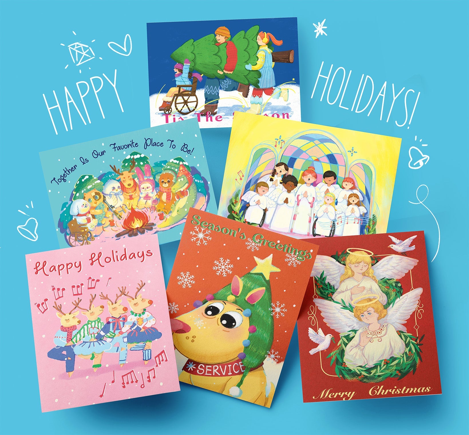 Holiday Greeting Cards – Inclusive Art House
